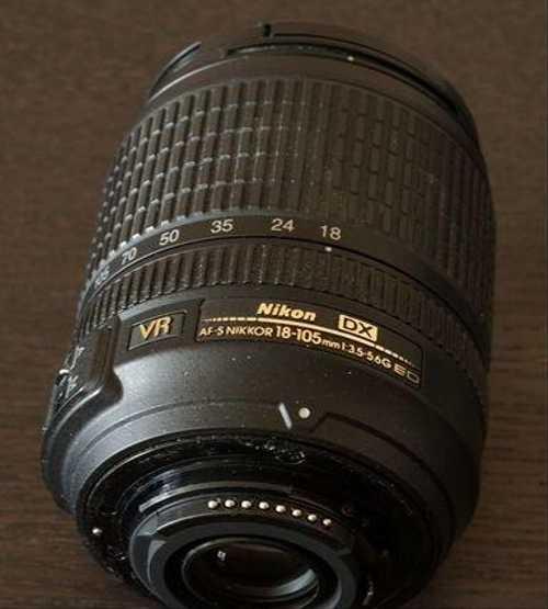 Объектив Nikon 18-105mm f/3.5-5.6G ED VR