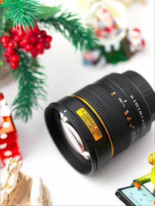 Samyang 85mm 1.4 AS IF (095) для Canon EF