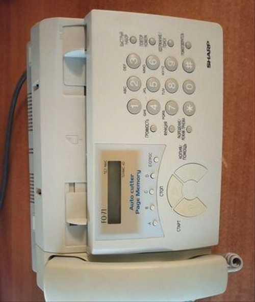 Продам телефон-факс Sharp FO-71