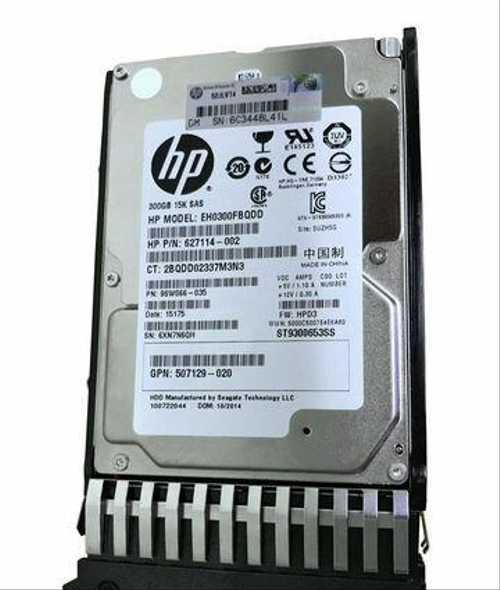 Жесткий Диск HP 300GB 627195-001 SAS 2.5