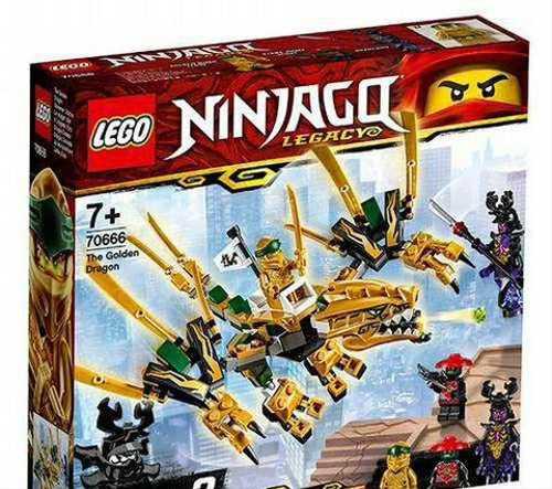 Lego Ninjago 70666 Золотой Дракон Ллойда