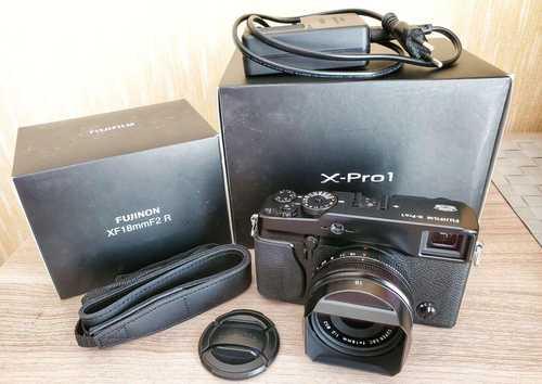 Фотоаппарат Fujifilm X-Pro1 + Fujinon XF 18mm