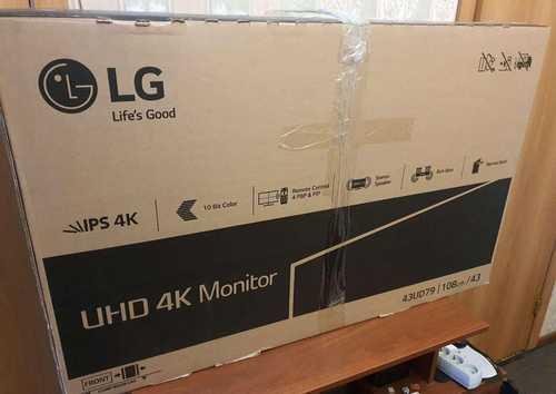 Монитор LG 43" IPS Premium UHD 4K Новый
