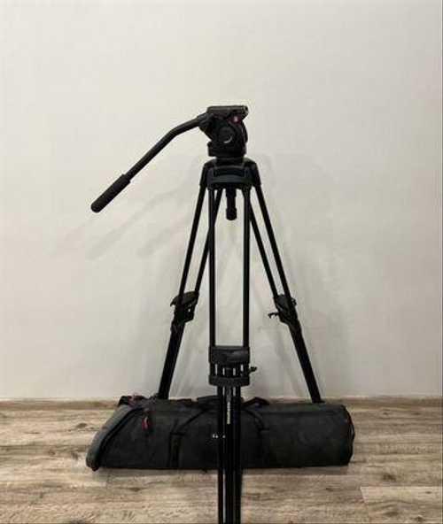 Штатив Manfrotto 525MVB/501HDV/520ball/BAG