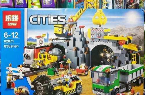 Конструктор lepin City Шахта 02071