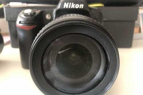 Фотоаппарат зеркальный nikon D80 + объектив