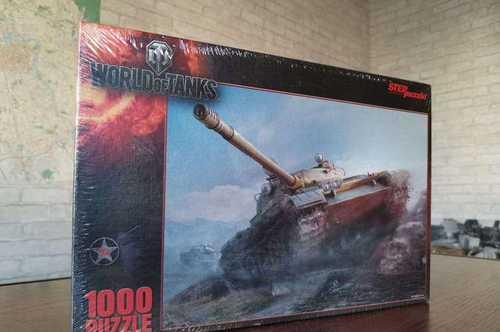 Пазл 1000 "World of Tanks" новый