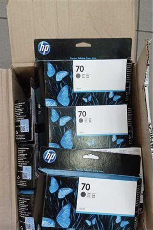 Картриджи hp 70 оригинал список свежая дата