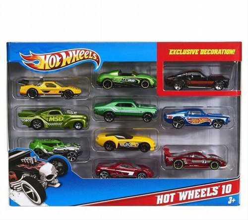 Машинки Hot Wheels 10 шт 1604-1/10