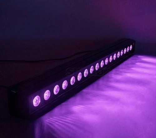 Прожектор линейного типа (led bar 18*18w, rgbwa+UV