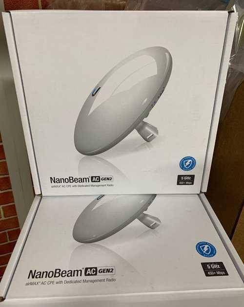 Точка доступа WI-FI Ubiquiti NanoBeam 5AC Gen2