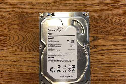 Жесткий диск Seagate SV35 3000 GB ST3000VX000