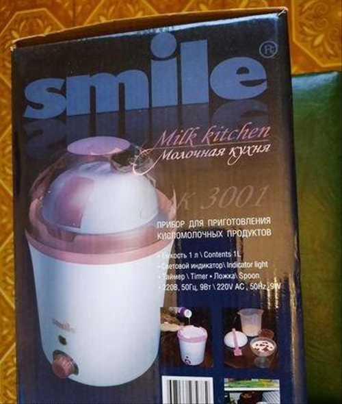 Йогуртница Smile MK 3001 молочная кухня