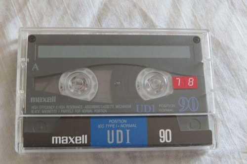 Аудиокассеты maxell и sony