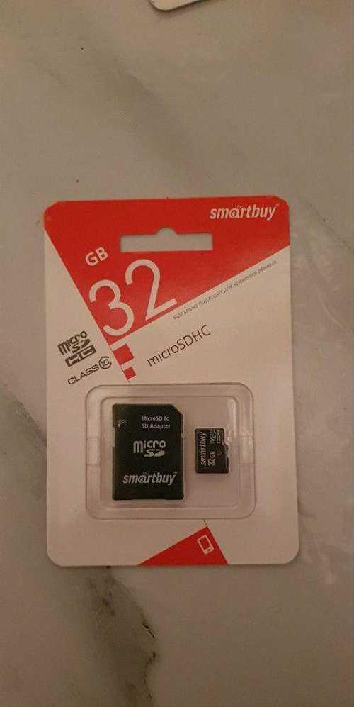 Карта памяти MicroSD 32Gb