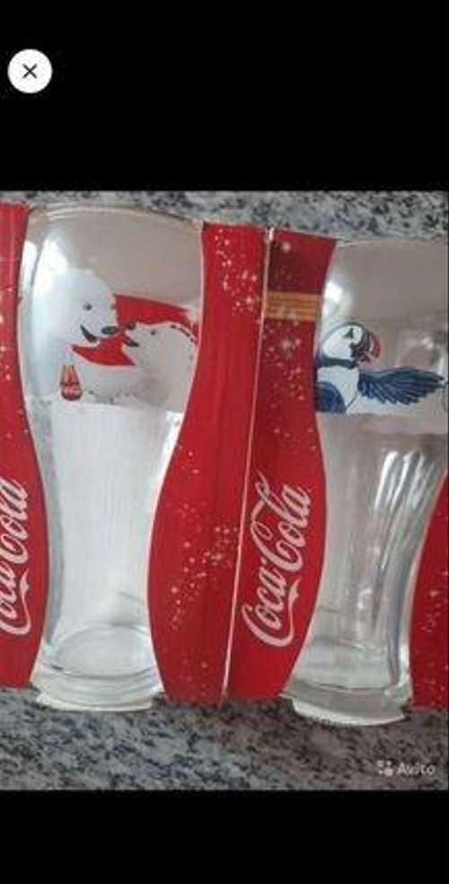 Стаканы бокалы Coca-Cola