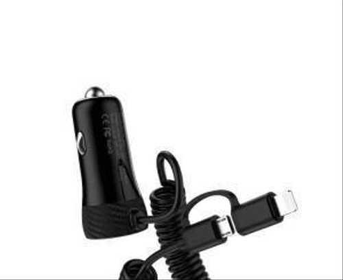 Азу hoco Z21 Ascender Dual Port Car Charger 2*USB
