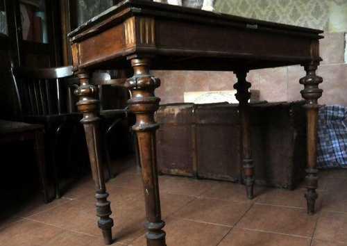 Ломберный стол под реставрацию 19-20в