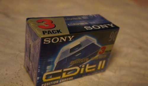 Аудиокассеты хром Sony CDit II 90