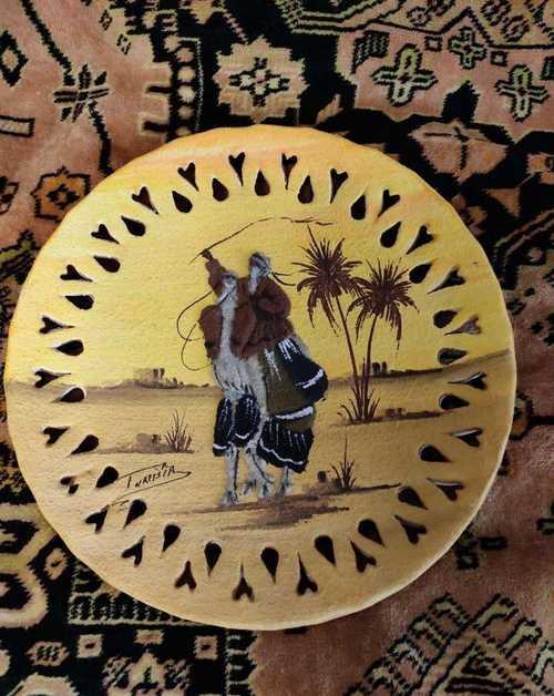 Декоративная тарелка "Тунис"