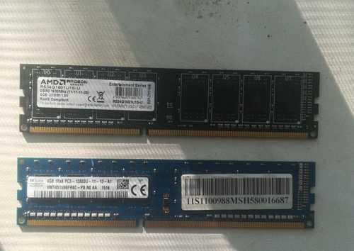 Озу DDR3 2x4Gb