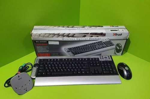 Клавиатура и мышь Trust DS-3300X, беспроводные