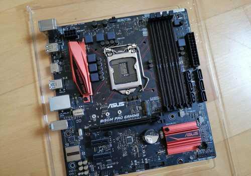Материнская плата asus B150M PRO gaming