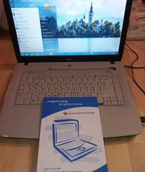 Ноутбук Acer Aspire 5715z бу
