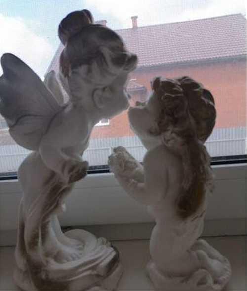 Ангелы,слоны,девушка статуэтка сувенир