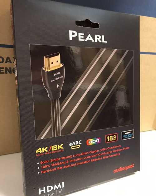 Кабель AudioQuest hdmi Pearl Braid 1.5 м