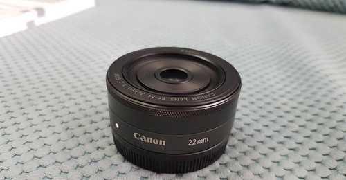 Объектив Canon EF-M 22мм F2 STM