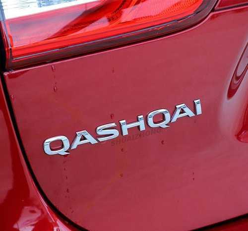 Набор букв на заднею дверь багажника Nissan Qashqa