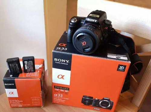 Sony alpha slt a33