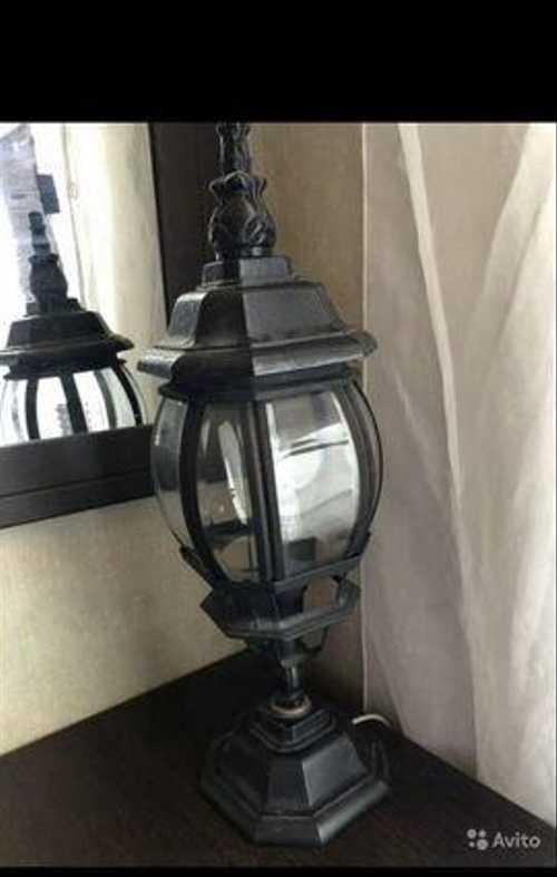 Лампа настольная фонарь