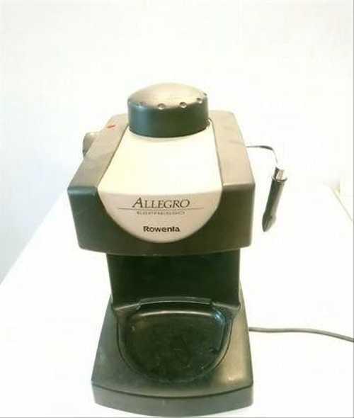 Кофеварка рожковая Rowenta Allegro espresso