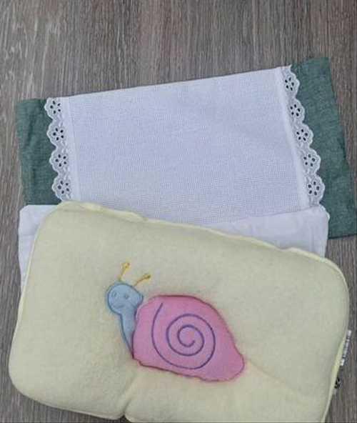 Подушка для малыша. Наволочка с местом для вышивки