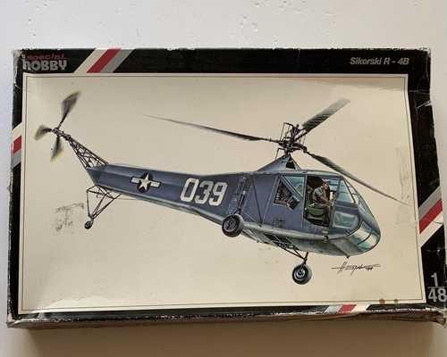 Модель вертолета 1/48 Sikorsky R-4b