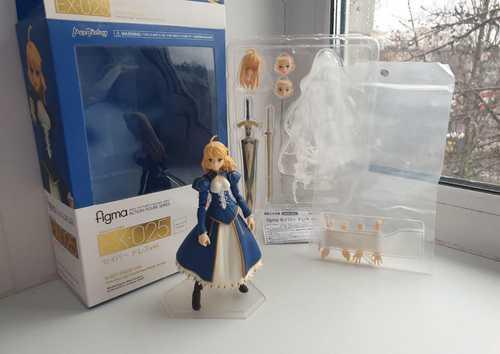 Фигурка аниме figma Saber эксклюзив из Fate