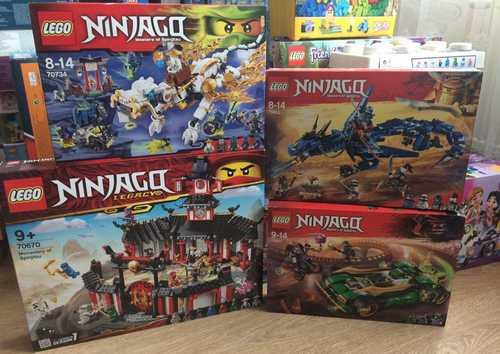 Lego Minecraft, Hero factory и Ninjago (новые)