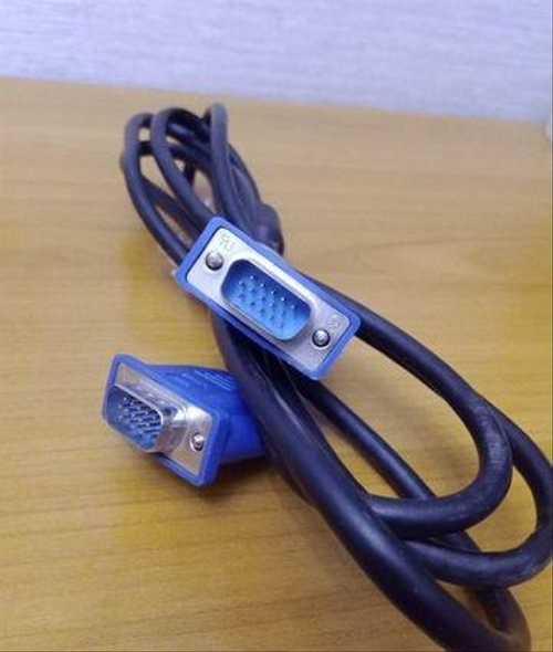 Кабель vga, USB, кабель питания и д.р