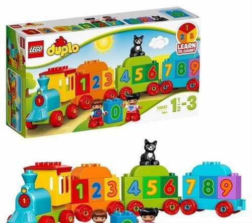 Lego 10847 Дупло Поезд считай и играй