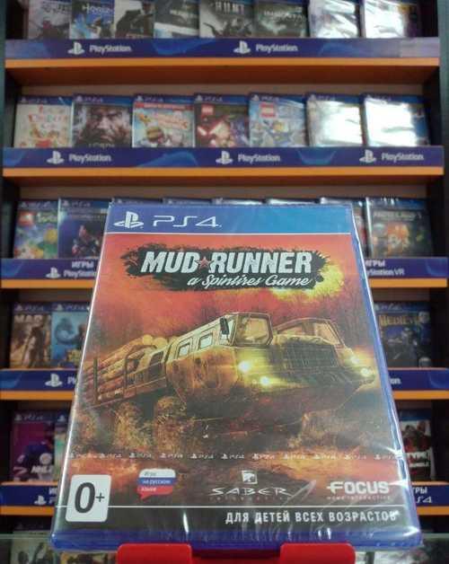Spintires: MudRunner (New)(PS4, русская версия)
