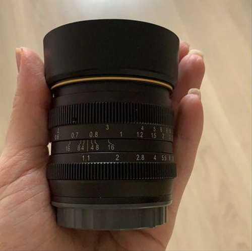 Объектив Kamlan 50mm f 1.1 for Sony E