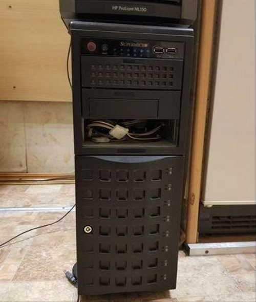 Сервер Supermicro Xeon x 2 E5-2687