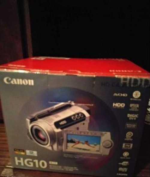 Видеокамера canon HG10