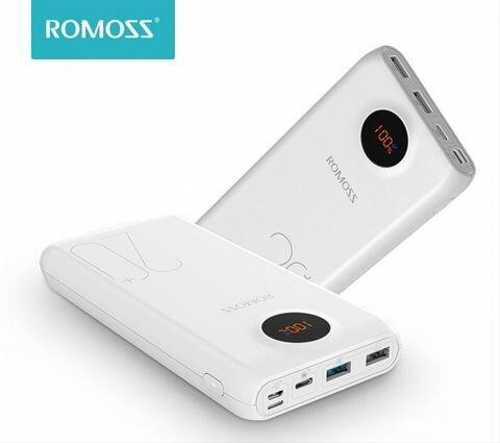 Повербанк Romoss sw20 pro 20000 powerbank новый