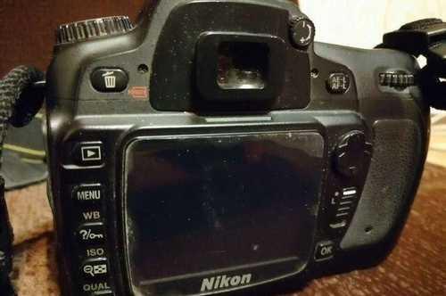 Nikon d80 + sigma AF 18-200 + сумка