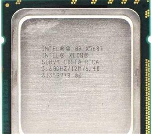 Процессор Intel Xeon X5687 1366 4c8t 3.6 Ггц
