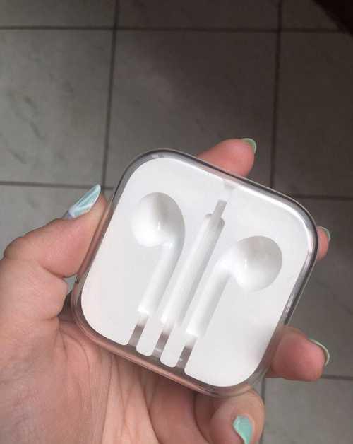 Коробка от наушников EarPods apple