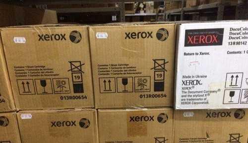 Оригинальные картриджи и расходники xerox, список
